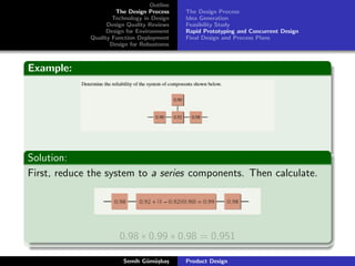 Product Design in Operations Management | PDF