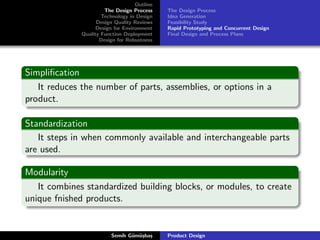 Product Design in Operations Management | PDF