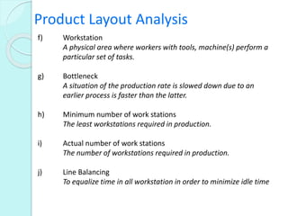 Chapter 4 product layout - 1st (3) | PPT