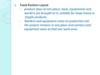 Chapter 4 product layout - 1st (3) | PPT