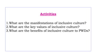 Chapter 4 - Promoting Inclusive Culture.ppt