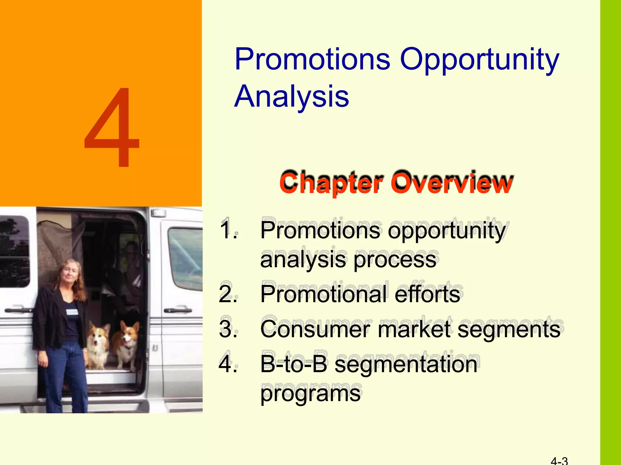 Chapter 4 promotion analyasis opportunity | PPTX