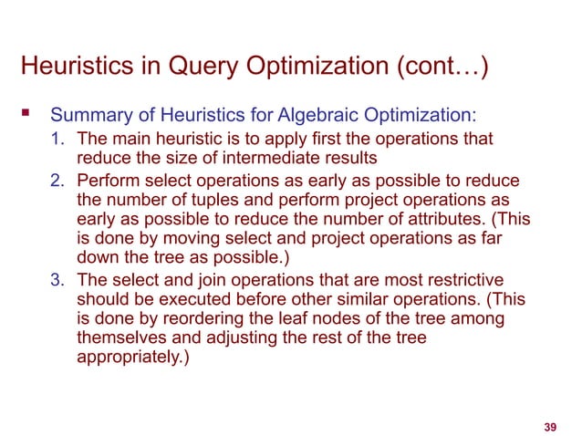 Chapter 4 - Query Processing and Optimization.pptx