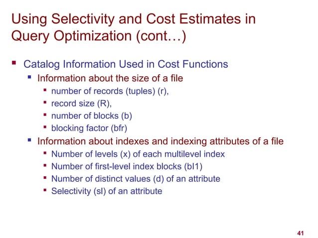 Chapter 4 - Query Processing and Optimization.pptx