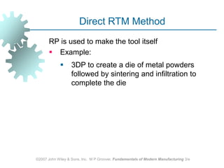 Chapter 4 - RAPID PROTOTYPING (a).pptx | 3-D Graphics | Computer ...