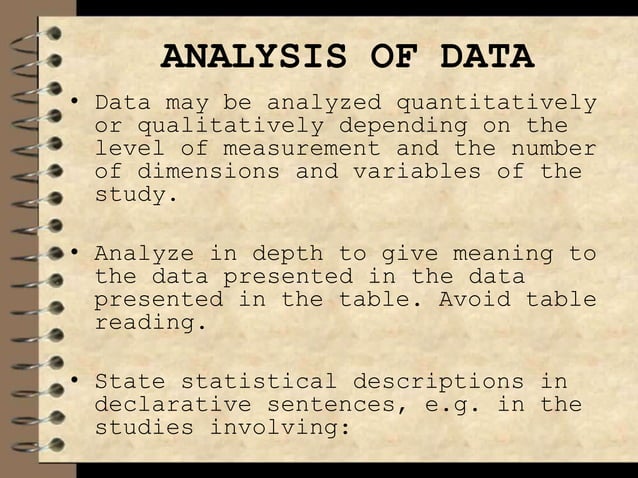 Chapter 4 - Research Parts Guide.pptx | Science