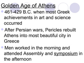 Chapter 4 rise of ancient greece | PPT