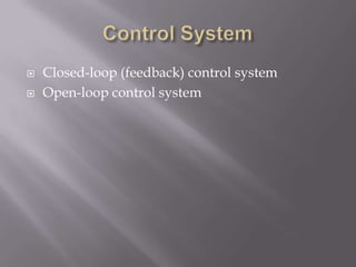 Chapter 8 - Robot Control System | PPTX