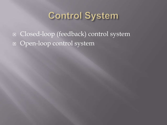 Chapter 8 - Robot Control System | PPT