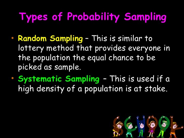 Types of random sampling - guglrice