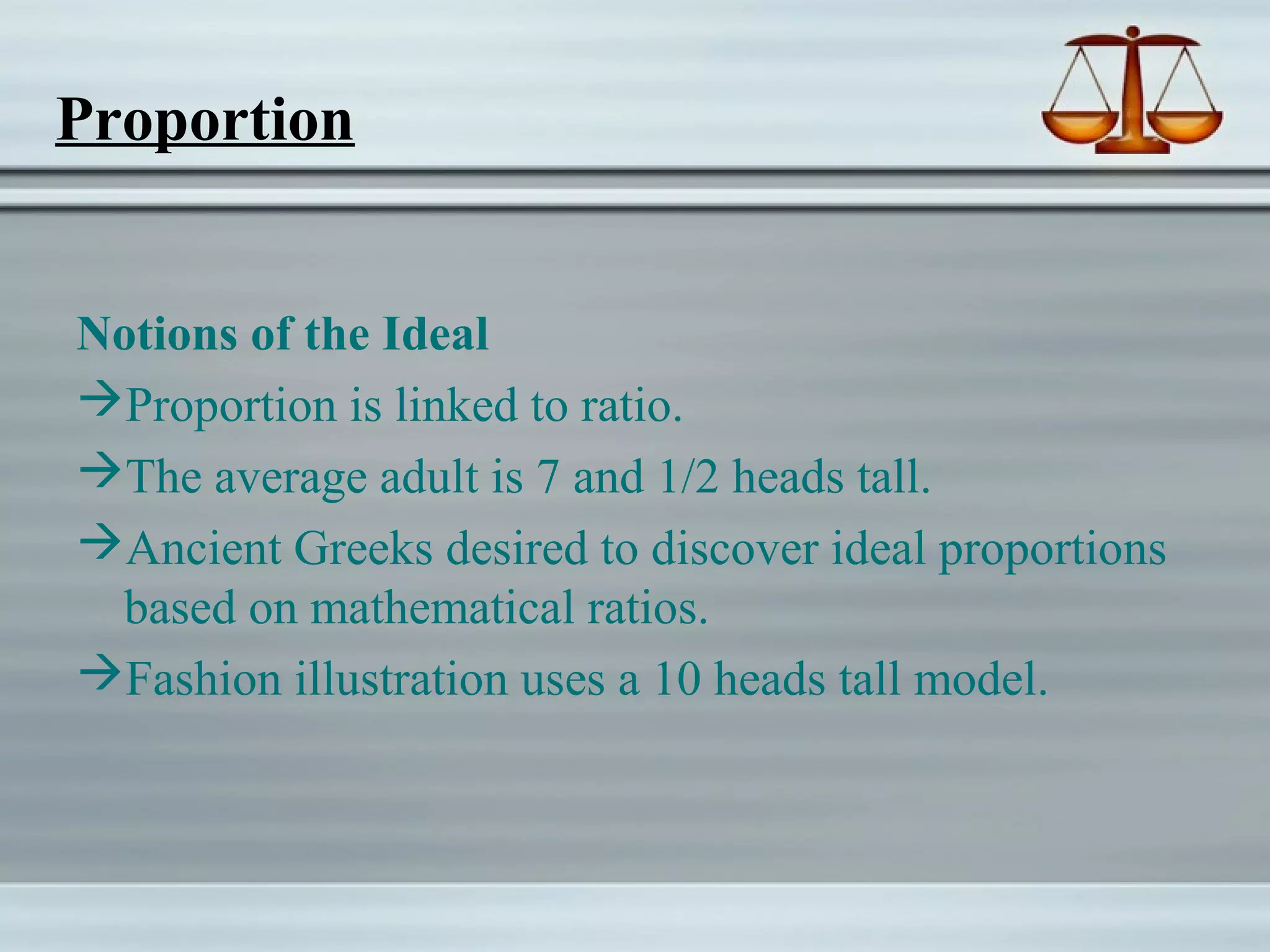 Chapter 4 scale and proportion | PPT
