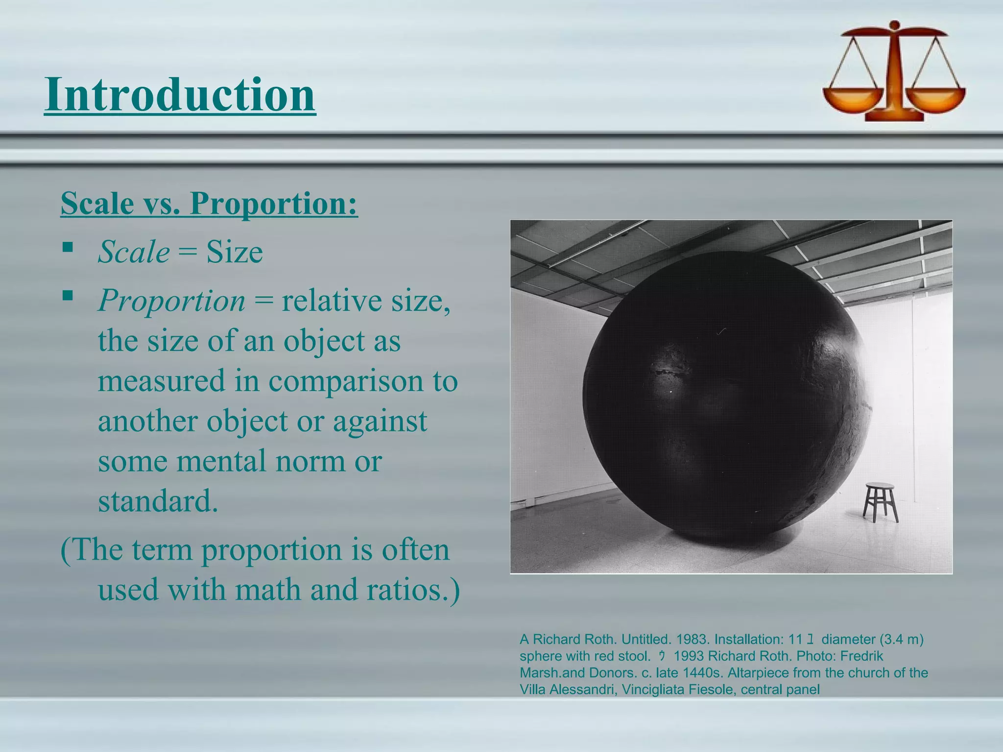 Chapter 4 scale and proportion | PPT