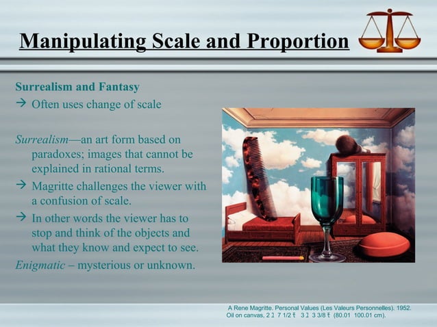 Chapter 4 scale and proportion | PPT | Arts and Crafts | Hobbies ...