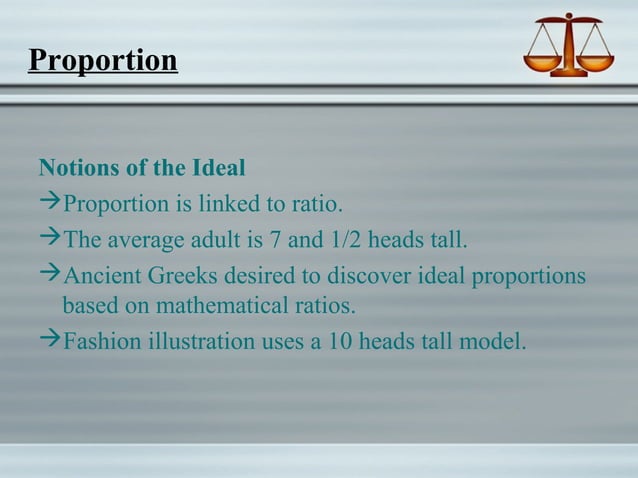 Chapter 4 scale and proportion | PPT | Arts and Crafts | Hobbies ...