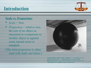 Chapter 4 scale and proportion | PPT