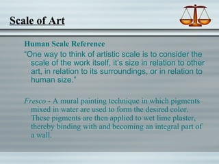 Scale And Proportion Paintings