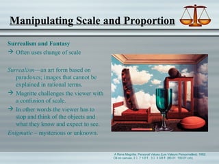 Chapter 4 scale and proportion | PPT | Arts and Crafts | Hobbies ...