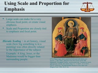 Hieratic Scaling In Art