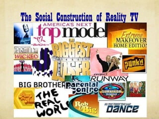 Chapter 4 Socialization and the Construction of Reallity | PPTX