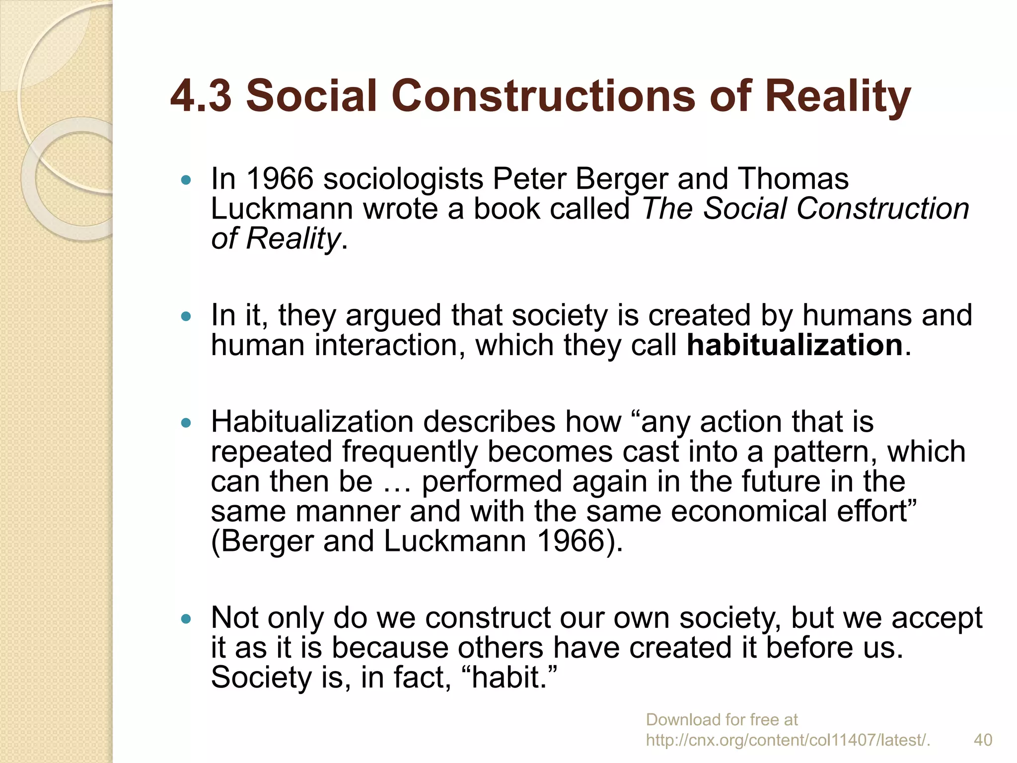 Chapter 4 society and social interaction | PPTX