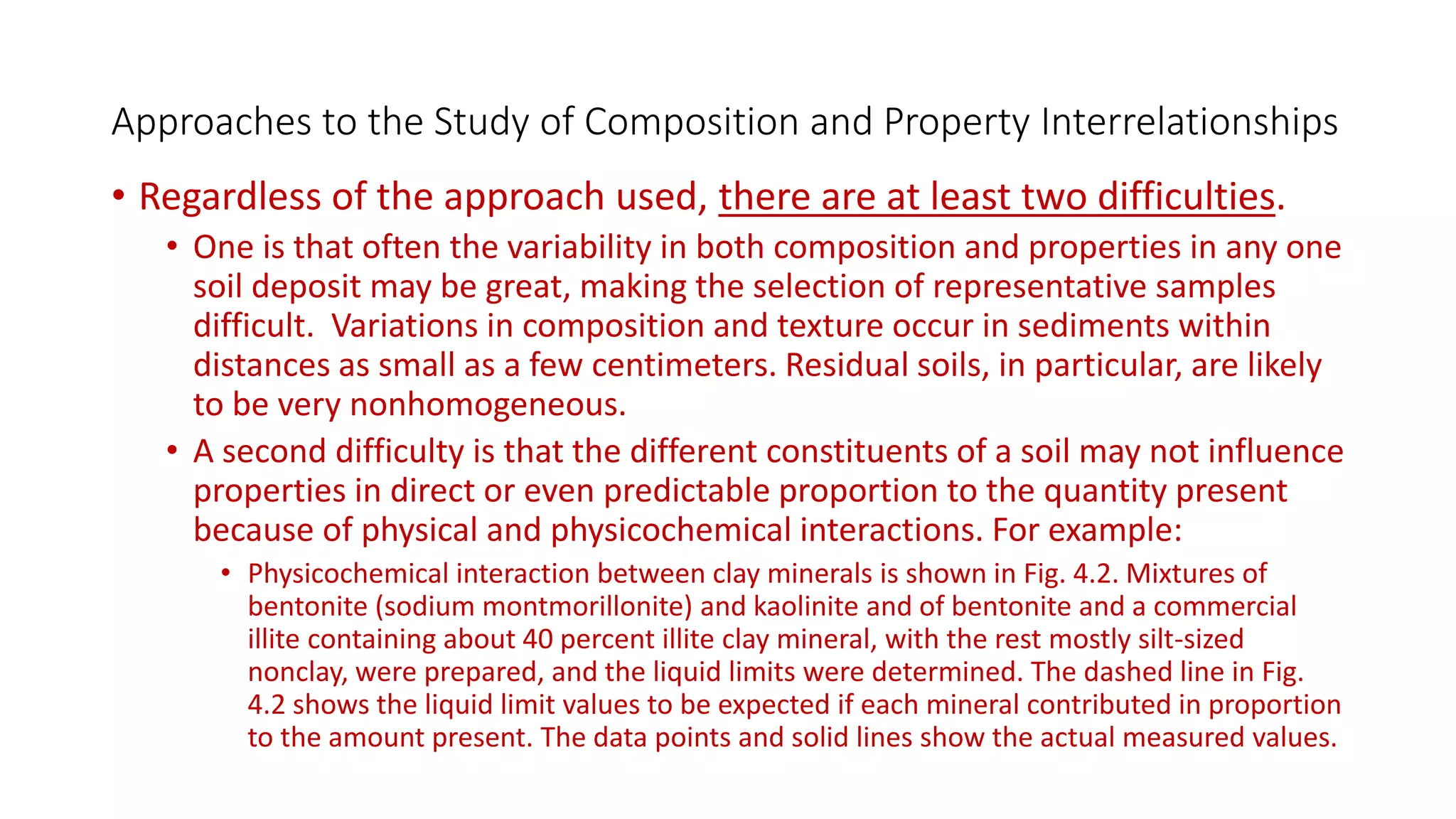 Chapter 4 soil composition & engineering properties | PPTX