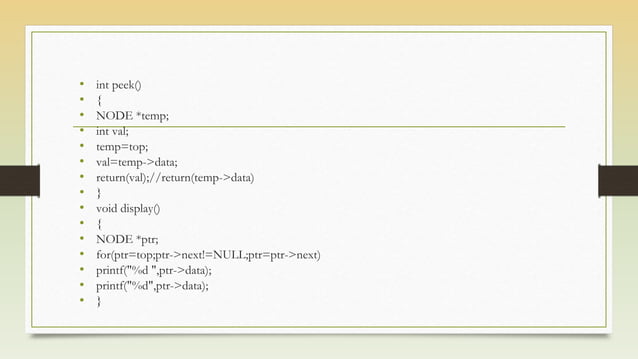 Chapter 4 stack | PPT