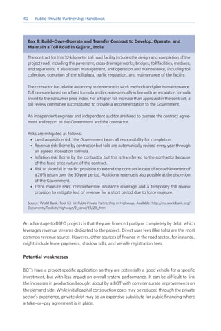 Chapter4 structuring a ppp (available ppp options) | PDF