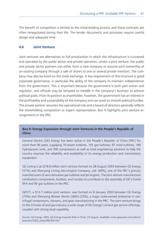 Chapter4 structuring a ppp (available ppp options) | PDF