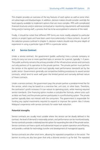Chapter4 structuring a ppp (available ppp options) | PDF