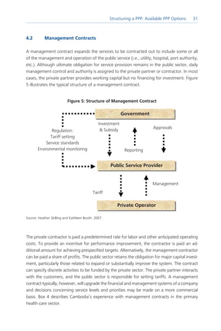 Chapter4 structuring a ppp (available ppp options) | PDF