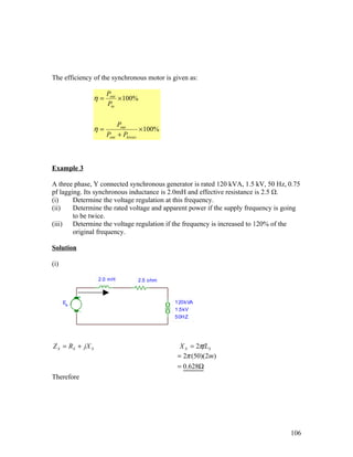Chapter 4 synchronous machine | DOC