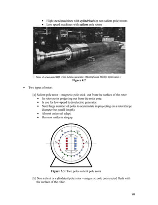 Chapter 4 synchronous machine | PDF