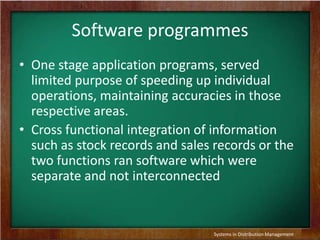 Distribution Management System | PPTX