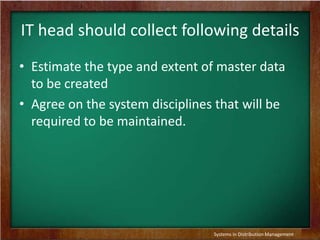 Distribution Management System | PPTX