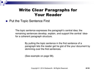 Chapter 4 technical communication style | PPTX