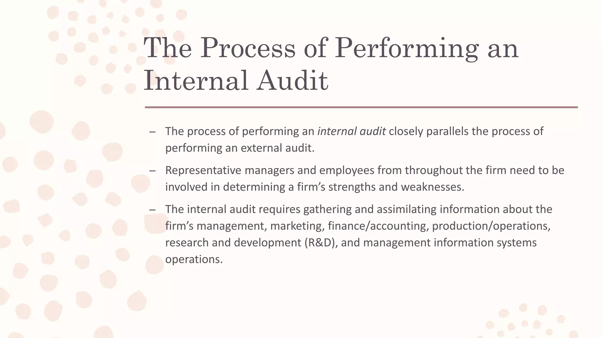 Chapter 4 the internal assessment | PDF