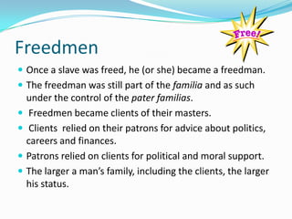 Chapter 4 The Roman Family | PPTX