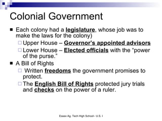 Chapter 4 Thirteen English Colonies | PPT | Crime & Harmful Acts to ...