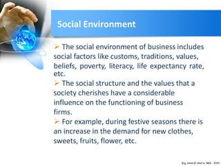 Chapter 4 Types of Business Environment by Islam El-Shafie | PDF