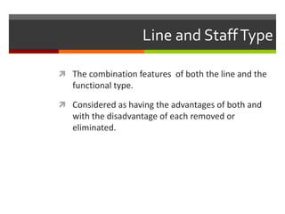 Chapter 4 Types Of Organization | PPTX | Executive Leadership ...