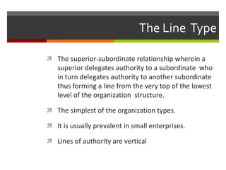 Chapter 4 Types Of Organization | PPTX | Executive Leadership ...