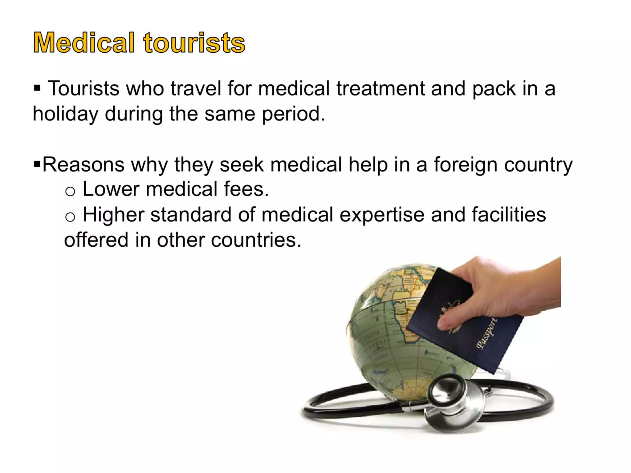 Chapter 4- Types of tourists | PPT