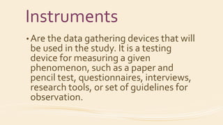Chapter 4 Understanding Data and Ways to Systematically Collect Data | PPTX
