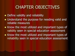 Chapter 4- Validity and Reliability of data | PPT