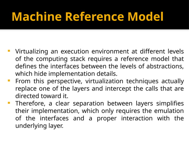 VIRTUALIZATION -- Parallel Computing -- II | PPT