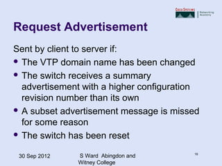Chapter 4 vtp | PPT | Computer Networking | Computing