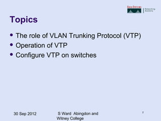 Chapter 4 vtp | PPT | Computer Networking | Computing