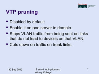 Chapter 4 vtp | PPT | Computer Networking | Computing