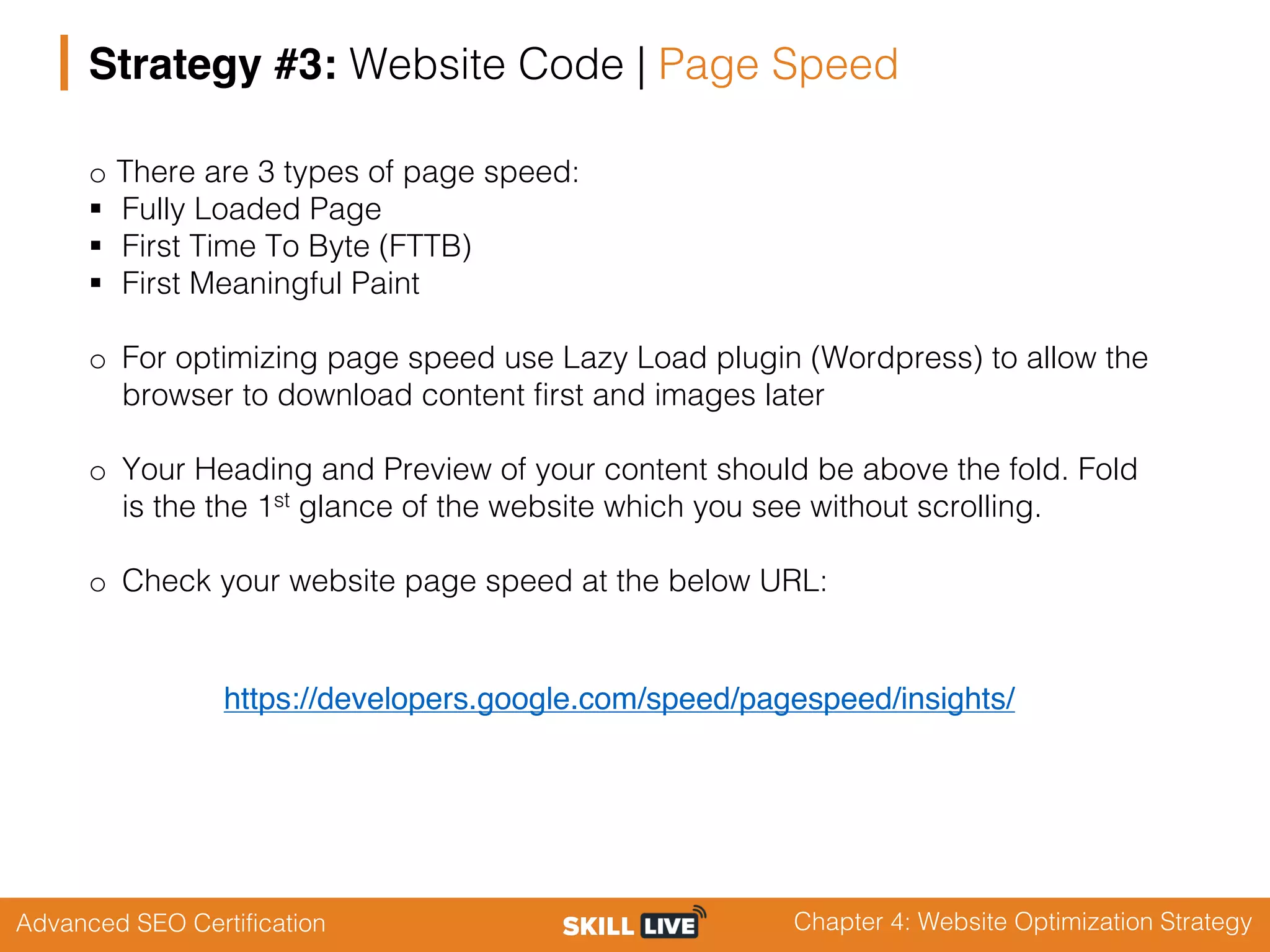 Chapter 4: Website Optimization Strategy | PPT