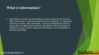 Chapter 4 what is data and data types | PPT